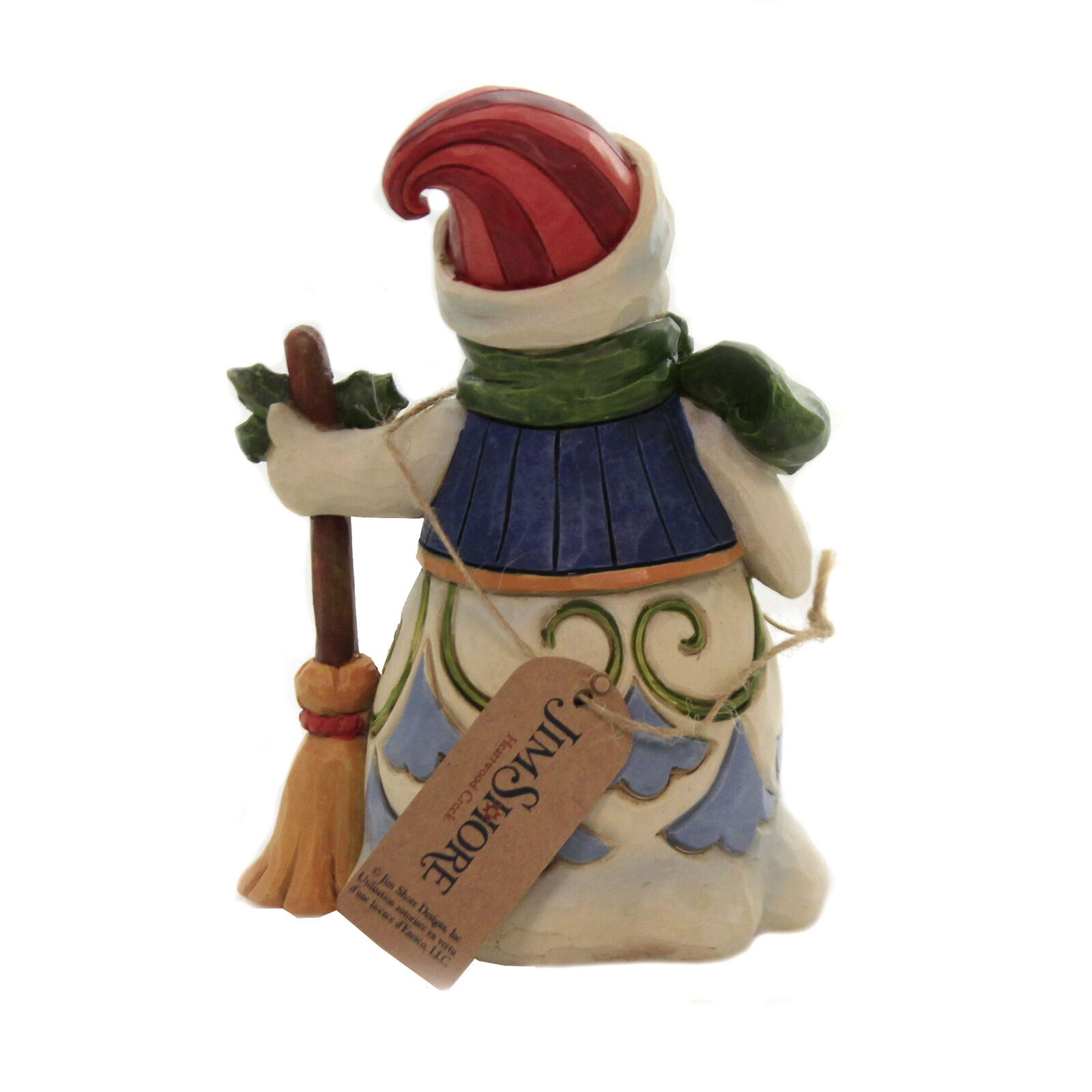 Jim Shore Snowman with broom – Christmas KZN