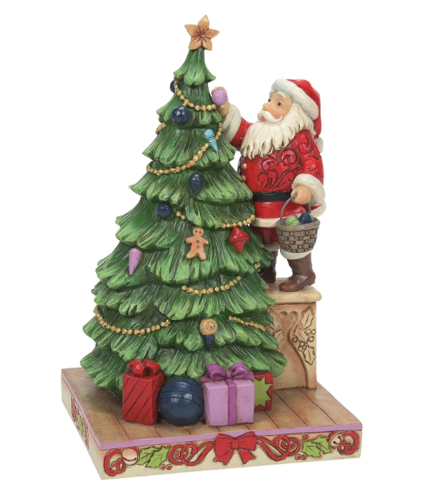 Jim Shore - Santa Decorating Tree - Christmas KZN