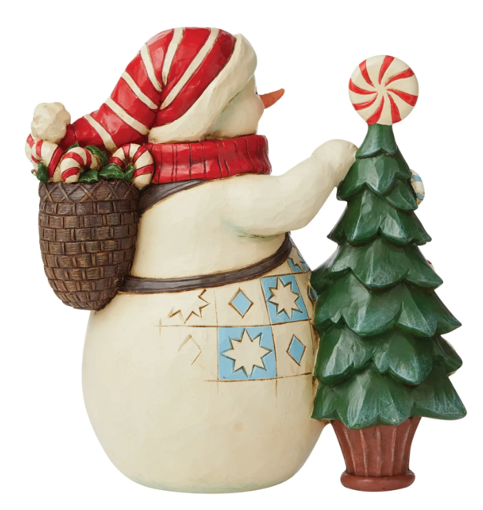 Jim Shore - Snowman with Candy - Christmas KZN